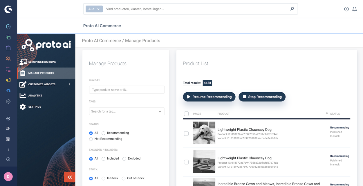 Product News: Shopware + Proto AI Commerce App Integration - Proto AI