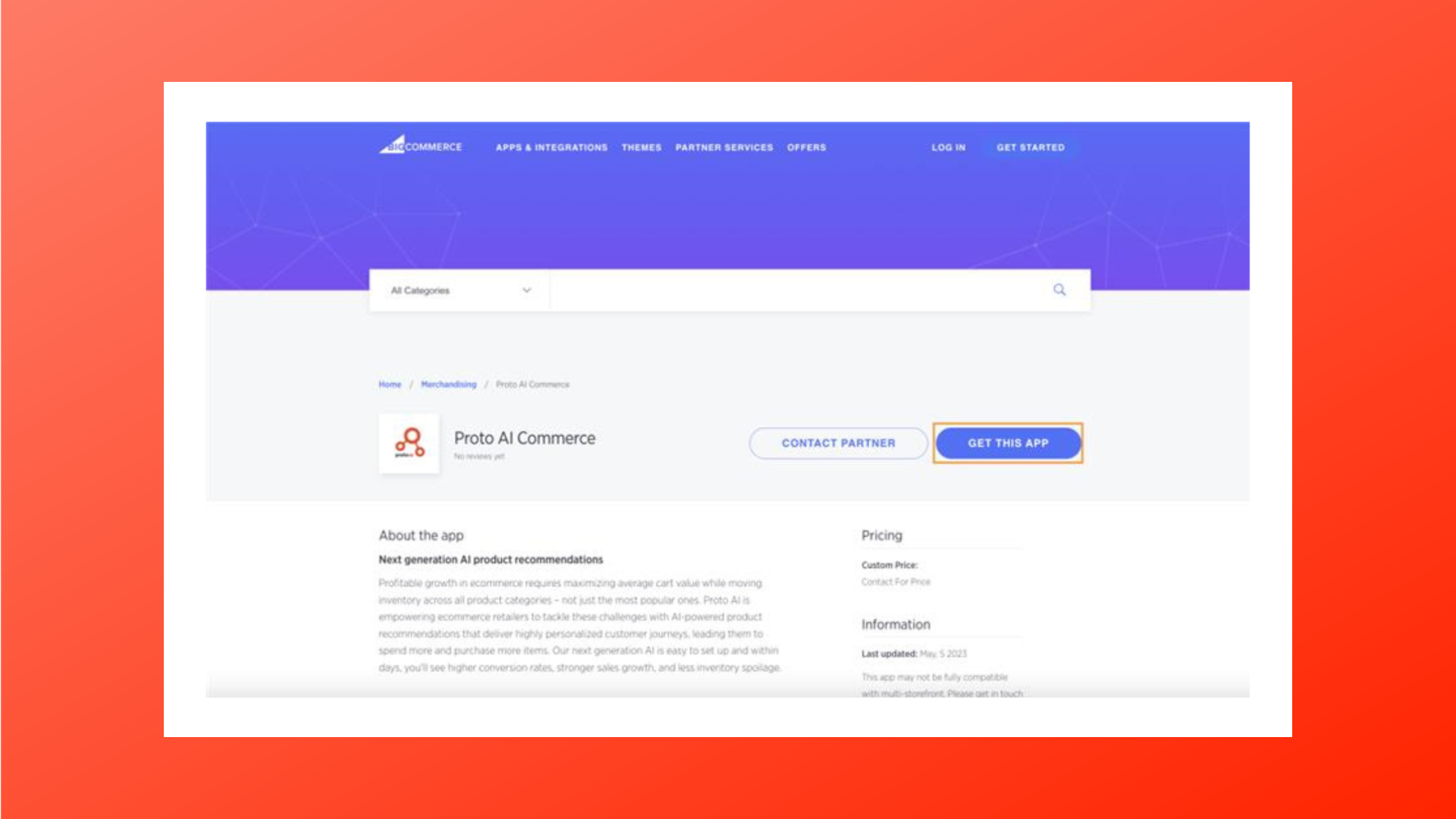 Product News: Proto AI Named BigCommerce Technology Partner - Proto AI